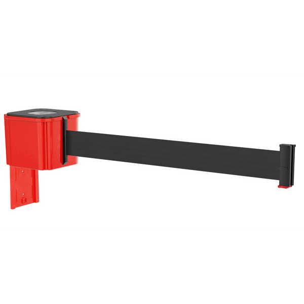 Retracta-Belt Hyper-Strength 30 ft Wall Mount Retractable Belt Barrier ...